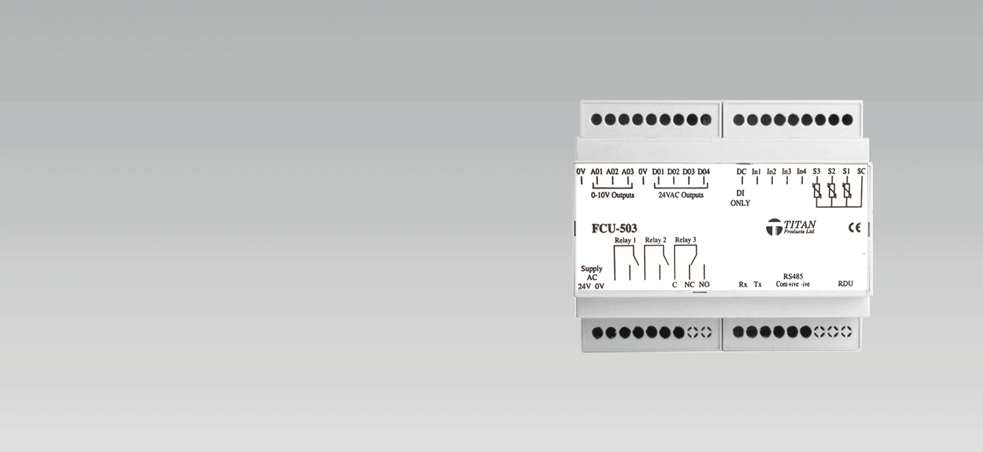 FCU & UFH comfort controllers - Titan Products
